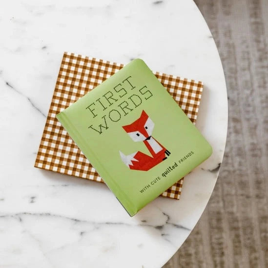 First Words Quilted Friends – HUGBUG Children's Shop